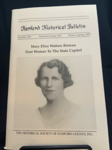 Issue #100 - Mary Eliza Watters Risteau, First Woman to the State ...